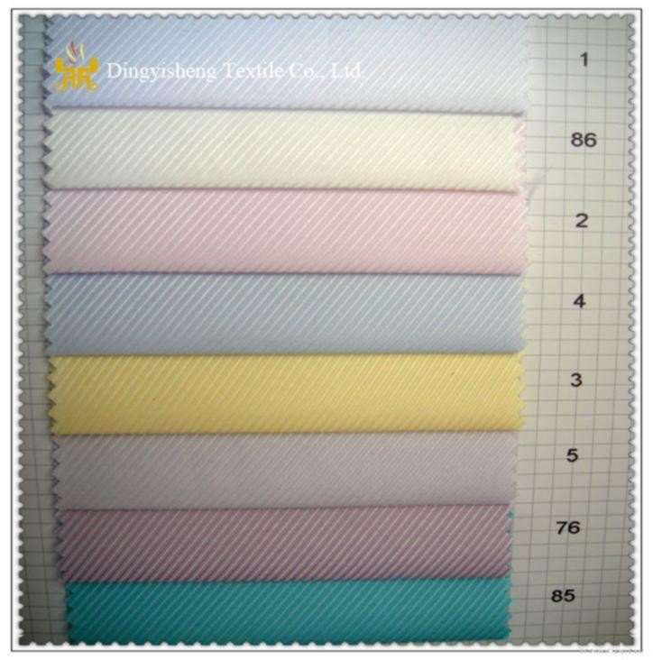 Stripe Cvc Cotton For Men's Shirt