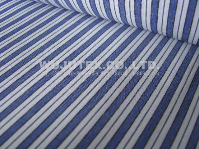 Good Quality  Plain Weave Stripe Fabric, Cotton Yarn Dyed Fabric , Dress Fabric