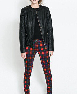 jaqueta feminina de couro，leather jackets，motorcycle