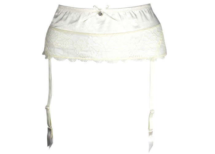 OEM White Quick Dry Womens Sexy Garter Belts  for Wedding Dress