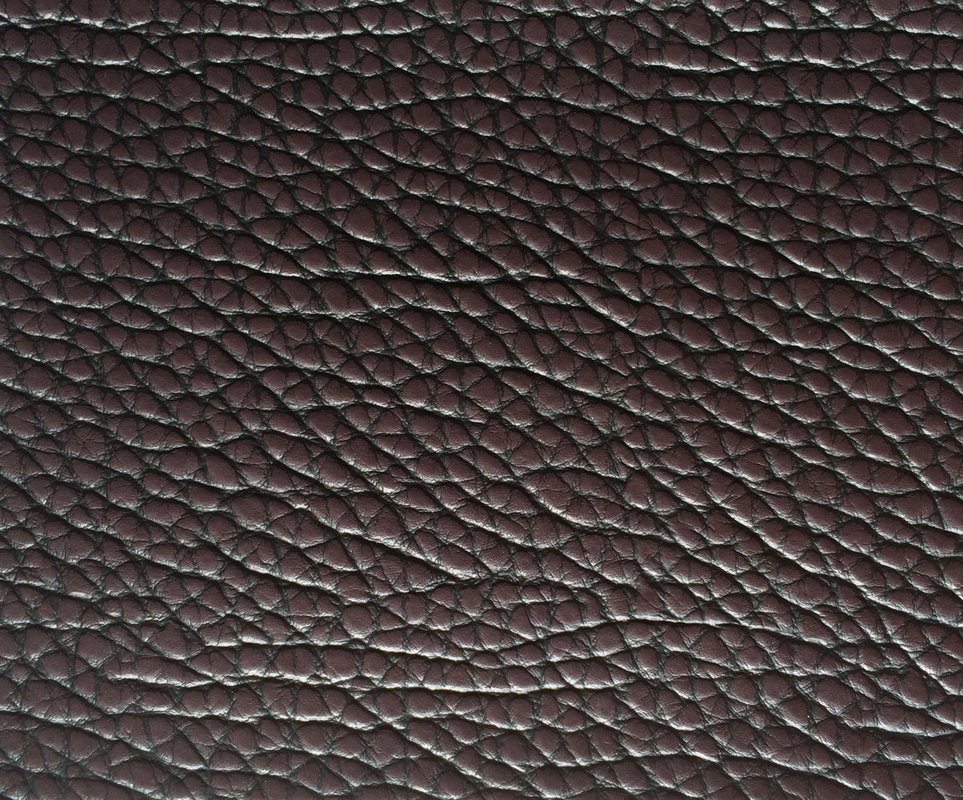 Purple lichee Faux Leather Upholstery Fabric With 30 - 50 Metre Roll Length
