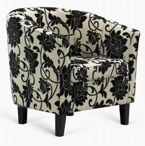 fabric tub chair
