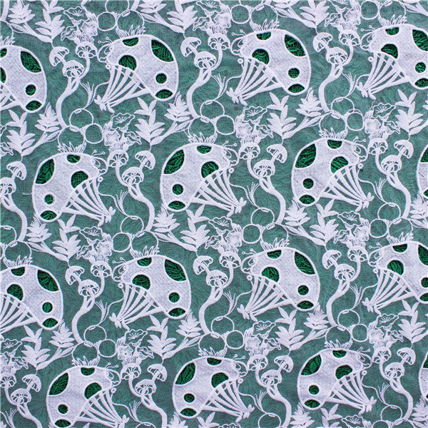Latest arrival elegant milky guipure embroidery lace fabric african georges lace design