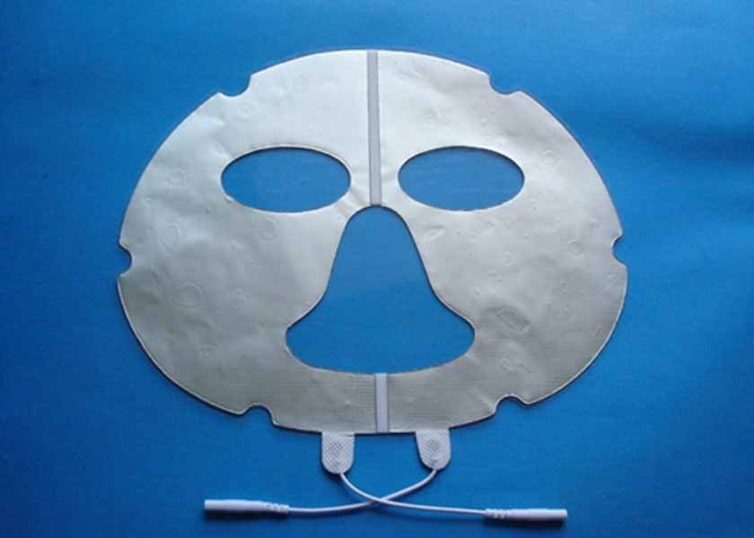 Non-woven Medical Face Electrode For Facial Massager With Conductive Carbon Gel, Facial Electrode