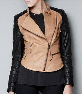 ladies leather jacket，jaqueta feminina，jaqueta feminina