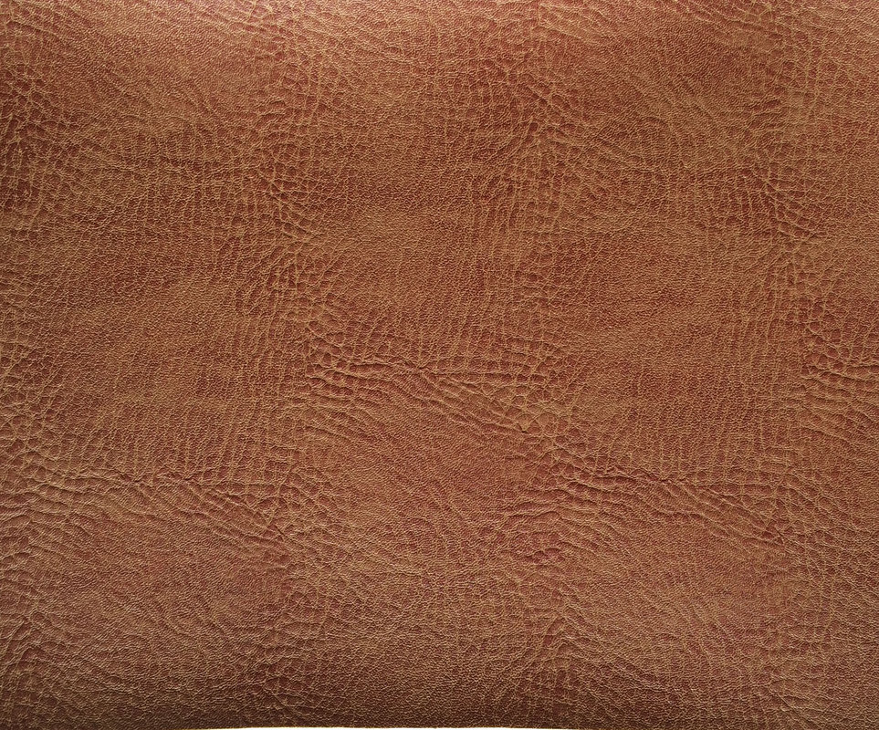 Anti Static Matte Red Faux Leather Upholstery Fabric For Decoration 1.0 - 3.0mm