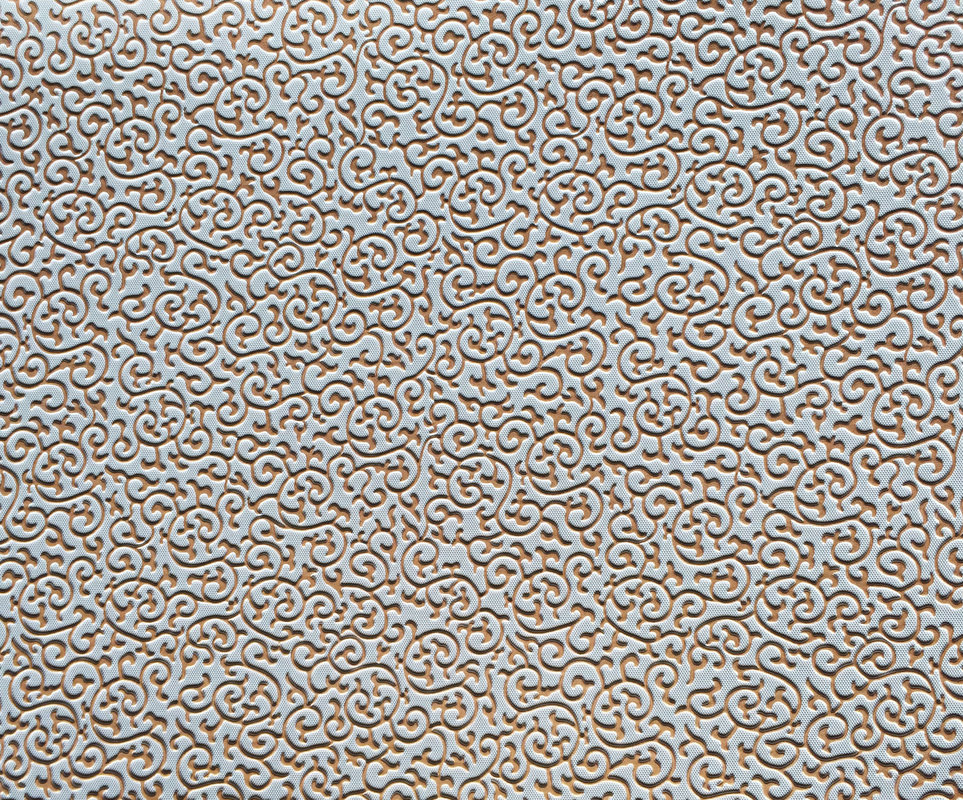 Stereo Sense Faux Leather Upholstery Fabric , Embossed Leather Fabric ROHS