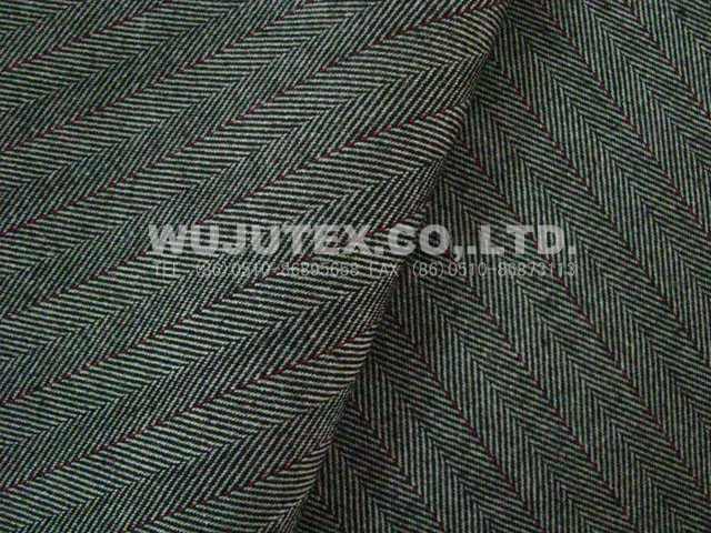 Supper Wool Like Spandex Herringbone Stripe T/R Spandex Fabric, Rayon Polyester Fabric