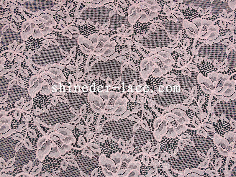 Mesh Flower Stretch Lace Fabric Nylon Spandex Materail Fashion Design SYD-0178
