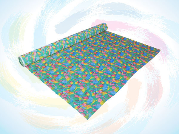 Customized PP Spunbond Printed Non Woven Fabric / Printing Polypropylene Fabric
