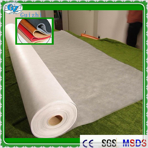 Polyester Nylon Microfiber Nonwoven Synthetic Leather Fabric Raw Material