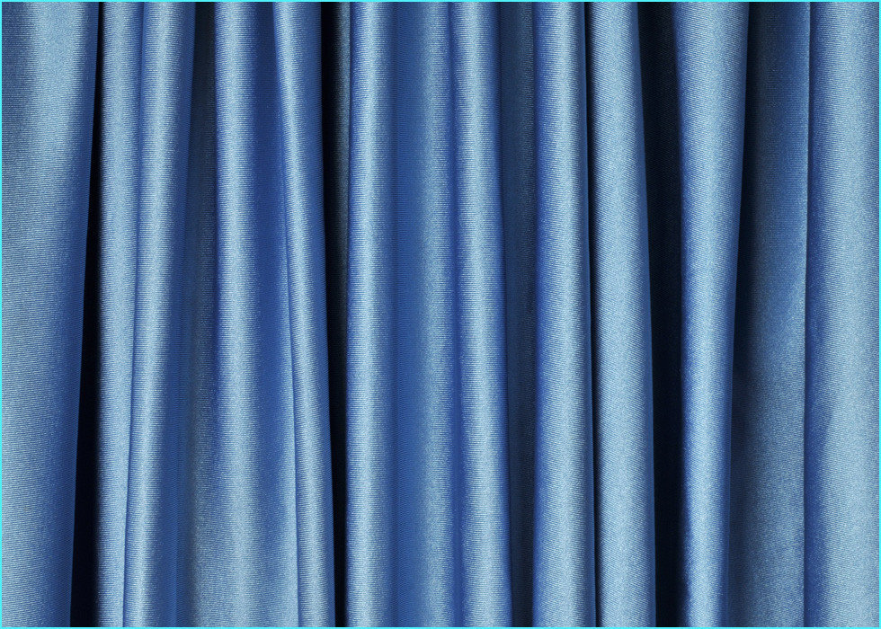 1.5 x 180gsm Polyester Spandex Fabric , Solid Polyester Lycra Fabric