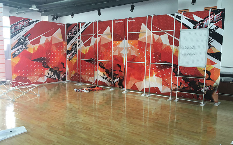 Changzhou Phoneto Advertising Display Equipment Co., Ltd. factory production line
