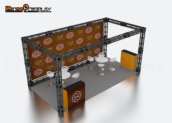 Easy Assemble Spigot Truss Trade Show Booth / Outdoor 10x10 Truss Booth