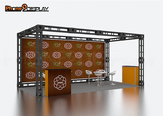 Easy Assemble Spigot Truss Trade Show Booth / Outdoor 10x10 Truss Booth