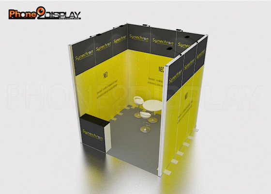 6m X 6m Modular Aluminum Trade Show Booth Unique Design For Expo Trade Show