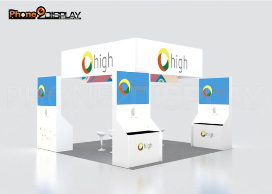 Cabina della fiera commerciale Backlit LED stampata abitudine da vendere