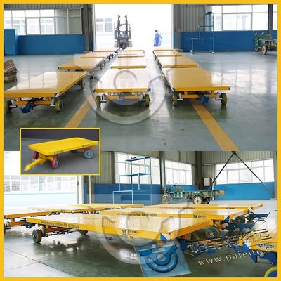 Industrial  Material Handling trackless transfer trolley