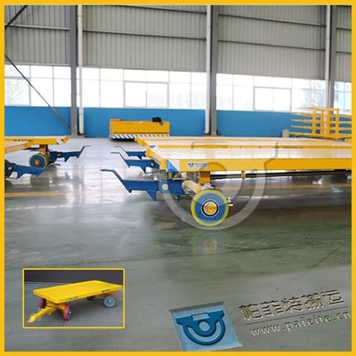 Flexible small tonnge forklift tow trolley woring in small place