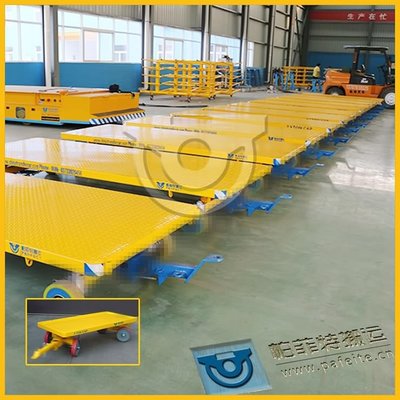 Easy Operated shot turnning radius tow trailer