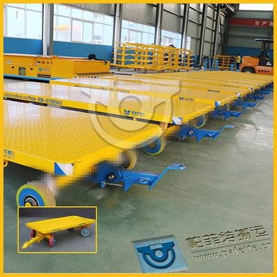 Easy Operated shot turnning radius tow trailer