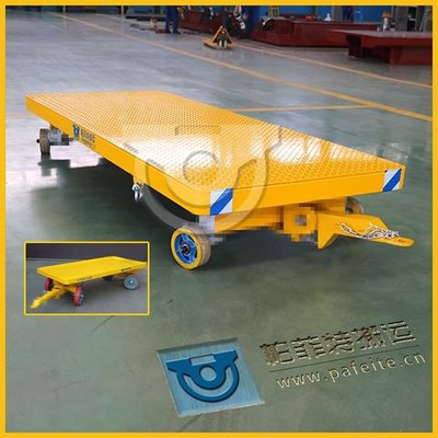 handling customized table trackless flat bed transfer car