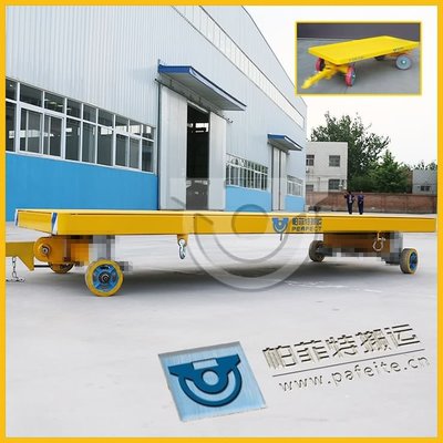 handling customized table trackless flat bed transfer car