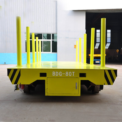 BDGS heavy load special designed railway trolley with large platform table