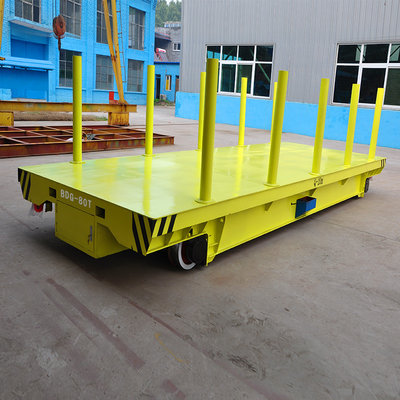 BDGS heavy load special designed railway trolley with large platform table
