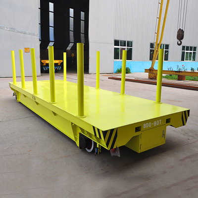 BDGS heavy load special designed railway trolley with large platform table