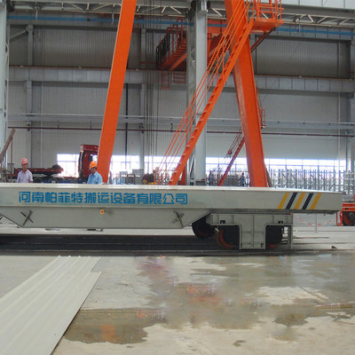 BDGS heavy load special designed railway trolley with large platform table