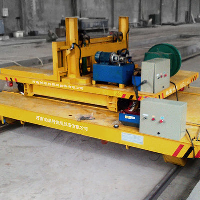 Manufacturer BJT Ferry Rail Transfer Cart For Workshops Transfer