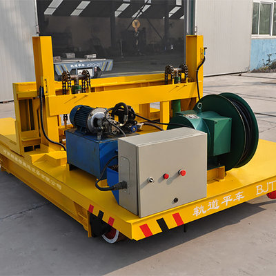 Manufacturer BJT Ferry Rail Transfer Cart For Workshops Transfer