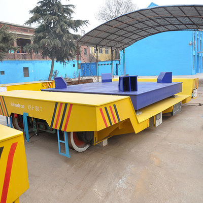 High Quality On Rail Electricity Operated Ladle Transfer Car with electronic scale