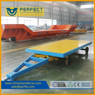 High Load Capacity High Efficient No Power Trailer For Railway Stations