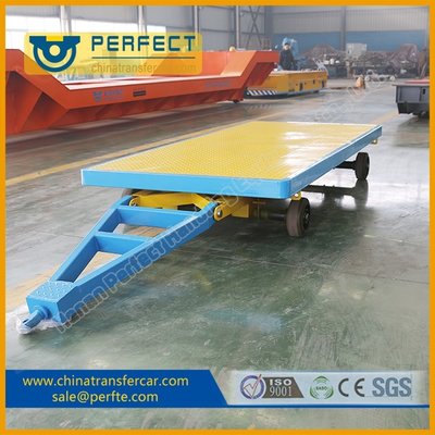 High Load Capacity High Efficient No Power Trailer For Railway Stations