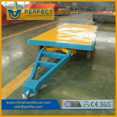 High Load Capacity High Efficient No Power Trailer For Railway Stations
