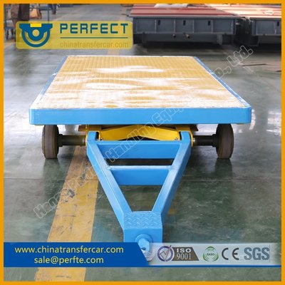 High Load Capacity High Efficient No Power Trailer For Railway Stations