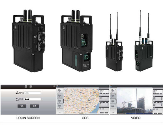 SG-MS1400 AES Encrypted Security High Power Radio 3km-5km Mini Camera 5w-8w UAV Video Networking IP Mesh