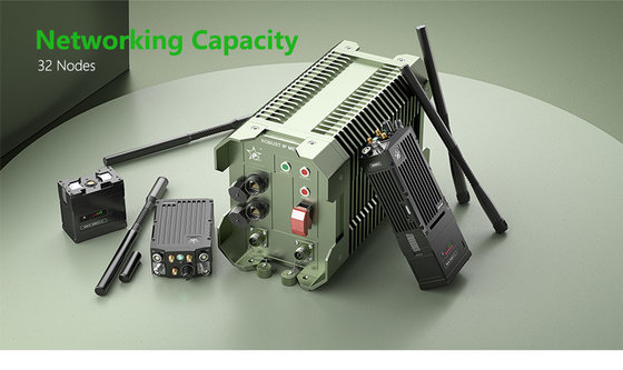 Cofdm Hd Wireless Transmitter Military Anti Explosion IP MESH For Armored Vehicle SFGT-MS2020VMR