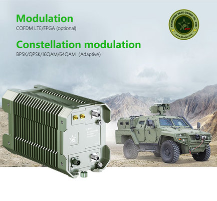 Cofdm Hd Wireless Transmitter Military Anti Explosion IP MESH For Armored Vehicle SFGT-MS2020VMR
