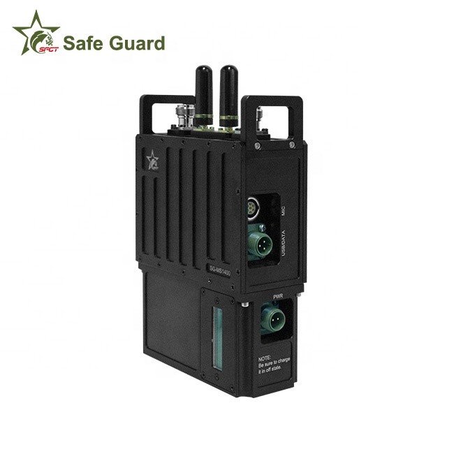 SG-MS1400 AES Encrypted Security High Power Radio 3km-5km Mini Camera 5w-8w UAV Video Networking IP Mesh