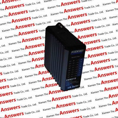 FOXBORO FOXBORO DCS CARD MODULE FBM219 24 channel voltage monitor input, 8-channel discrete output interface module 24DI supplier