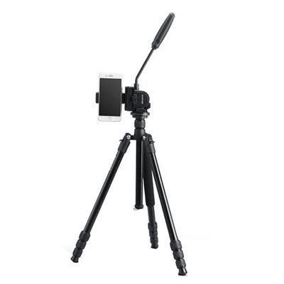 Portable Tripod Camera Stand Tripods For Phone with 1/4"Screw Release Plate for DSLR DV Camcorder Tripod