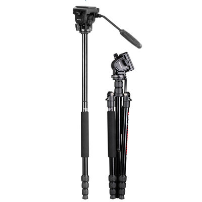 Portable Tripod Camera Stand Tripods For Phone with 1/4"Screw Release Plate for DSLR DV Camcorder Tripod