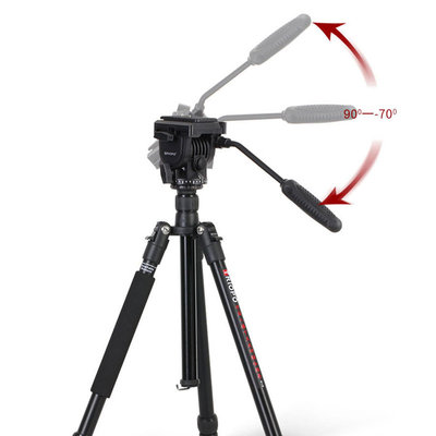 Portable Tripod Camera Stand Tripods For Phone with 1/4"Screw Release Plate for DSLR DV Camcorder Tripod