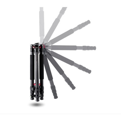 High Quality Foldable Heavy Duty Carbon Fiber Digital Camera Tripod G-3108+Q-2