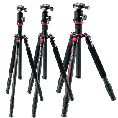 High Quality Foldable Heavy Duty Carbon Fiber Digital Camera Tripod G-3108+Q-2