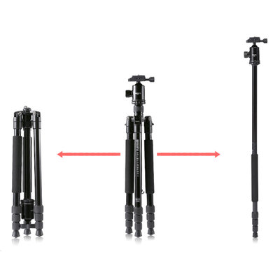 Triopo Tripod, 65inch Camera Tripod Monopod with 360 Panoramic Ball Head, Aluminum Alloy Portable Compact tripod