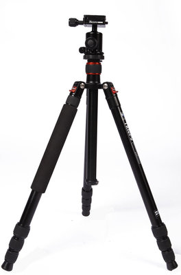 TRIOPO MT-2504X8.C+NB-1S tripod kit ,aluminium alloy tripod and SLR camera  tripod with monopod for Nikon,Canon,Sony
